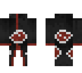 akatsuki cloak | Minecraft Skin