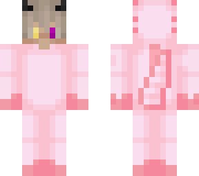 Black Demon Axolotl | Minecraft Skin