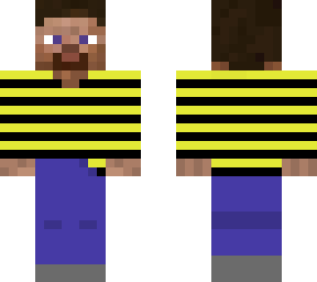 bumblebee bumble bee steve | Minecraft Skins