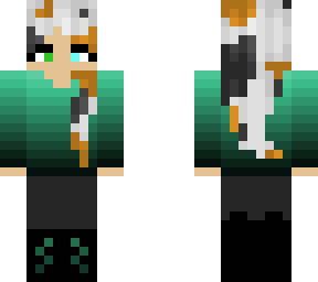 calico hair | Minecraft Skins
