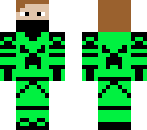 Green Gamer Boy | Minecraft Skin