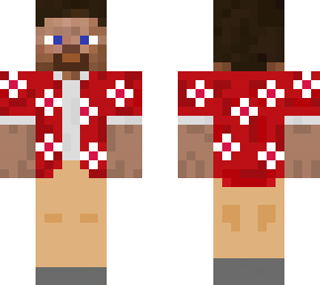 Hawaiian Steve | Minecraft Skin