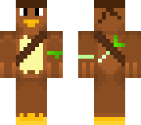 Updated Farfetch'd Skin | Minecraft Skin