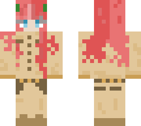 Zookeeper w/ red hair | Minecraft Skin