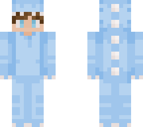 blu dino boy | Minecraft Skin