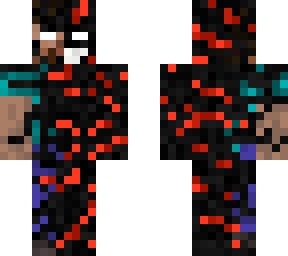 Corrupted Herobrine | Minecraft Skin