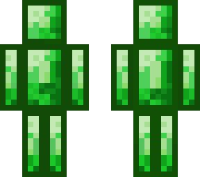 emerald skin | Minecraft Skin