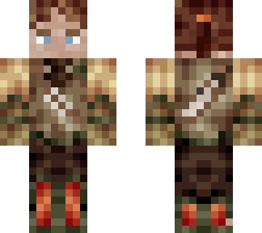 Fable 2 Hero (Looks better in 3D) | Minecraft Skin