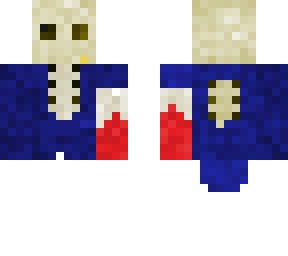 GHOST SKELETON | Minecraft Skin