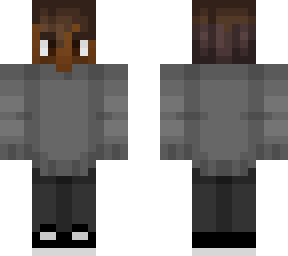 grey sweater | Minecraft Skin