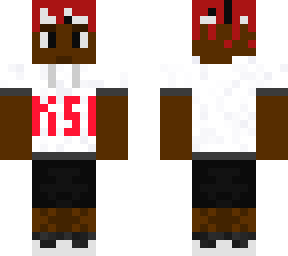 KSI with KSI name on torso | Minecraft Skin