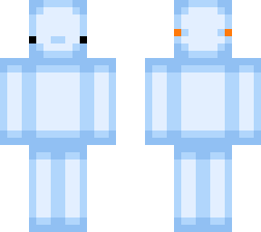 Light Blue Axolotl | Minecraft Skin