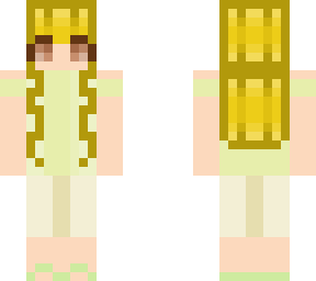 yellow girl | Minecraft Skin