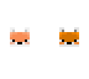 fox pixel art | Minecraft Skins