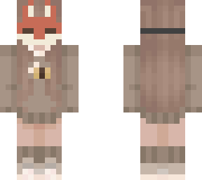 bee sweater fox | Minecraft Skin