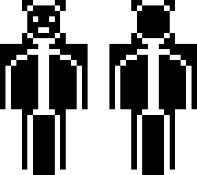 black stickman skin | Minecraft Skins