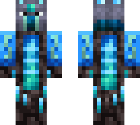 Blue HoveringInferno / Mob D | Minecraft Skin