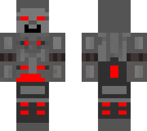 cyborg steve | Minecraft Skin