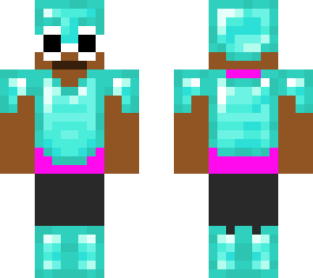 Diamond armor troll | Minecraft Skin