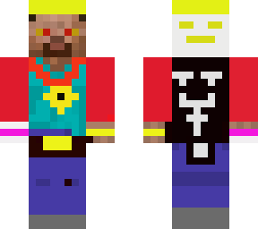 Dripped steve | Minecraft Skin