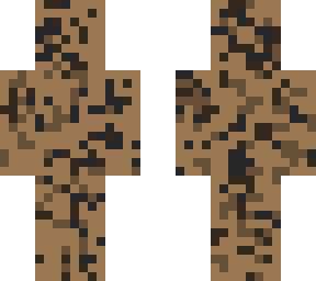 Infested Dirt Skin - Block Idea | Minecraft Skin