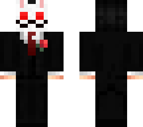 Man with mask in suit | Minecraft Skin