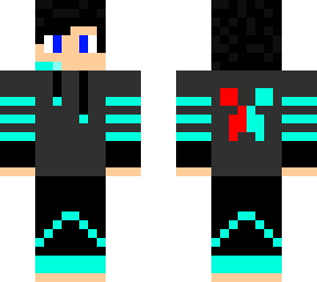 Neon gamer boy... | Minecraft Skin