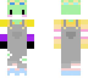 Non binary frog | Minecraft Skin
