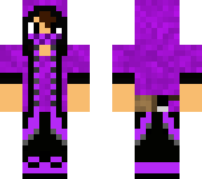 Purple assassin | Minecraft Skin