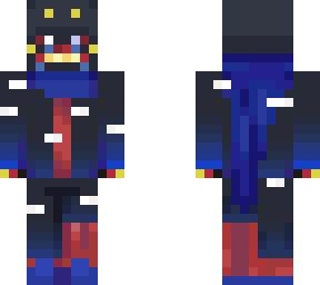 Underverse Error Sans | Minecraft Skin