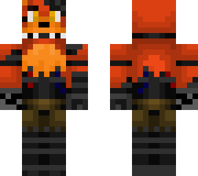 Withered Foxy | Minecraft Skin
