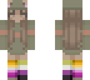 Wlw non binary frog | Minecraft Skin