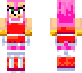amy rose bedrock | Minecraft Skins