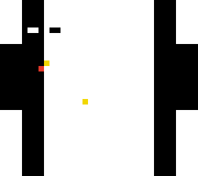 black and white demi gods | Minecraft Skin