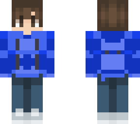 Blue eboy | Minecraft Skin