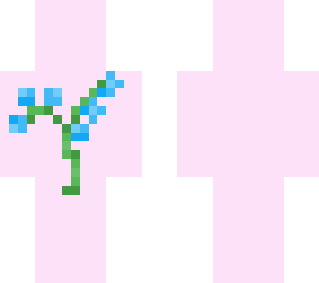 Blue Orchid | Minecraft Skin