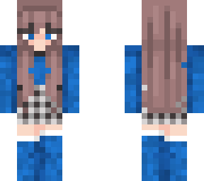 Blue team hayden skin | Minecraft Skin