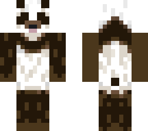 Brown Panda | Minecraft Skin