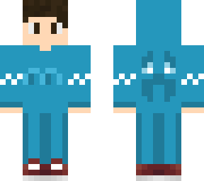Muselk Cyan Creepers | Minecraft Skin