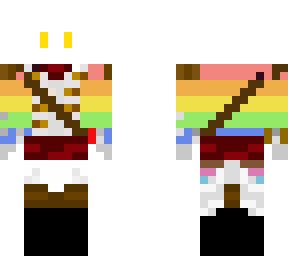 Rainbow Lamanburg uniform base | Minecraft Skin