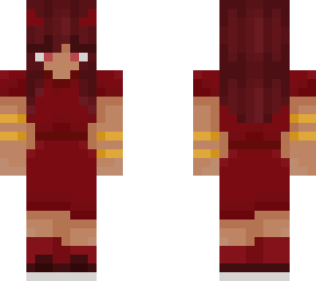 Red Demon Girl | Minecraft Skins