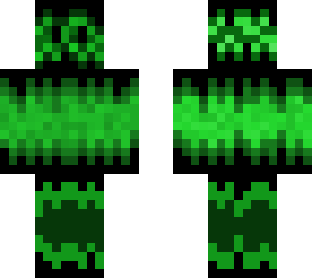 the dark green | Minecraft Skin