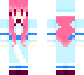 Touhou Youyoumu - Yuyuko Saigyouji | Minecraft Skin