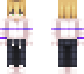 yellow hair | Minecraft Skin