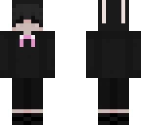 Black Bunny boy | Minecraft Skin