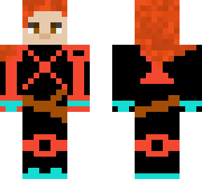 BLACK WIDOW | Minecraft Skin