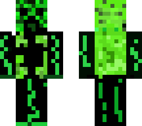 Drip Creeper Minecraft Skins