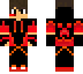 Creeper Gamer Red | Minecraft Skin