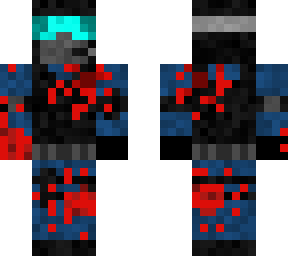 Dead MTF (Mobile Task Force) SCP Guard | Minecraft Skin