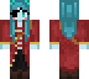 Casual Fish Girl | Minecraft Skin